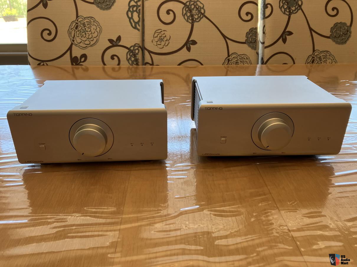 x2 Topping LA90D Discrete Amplifiers Photo #5085723 - US Audio Mart