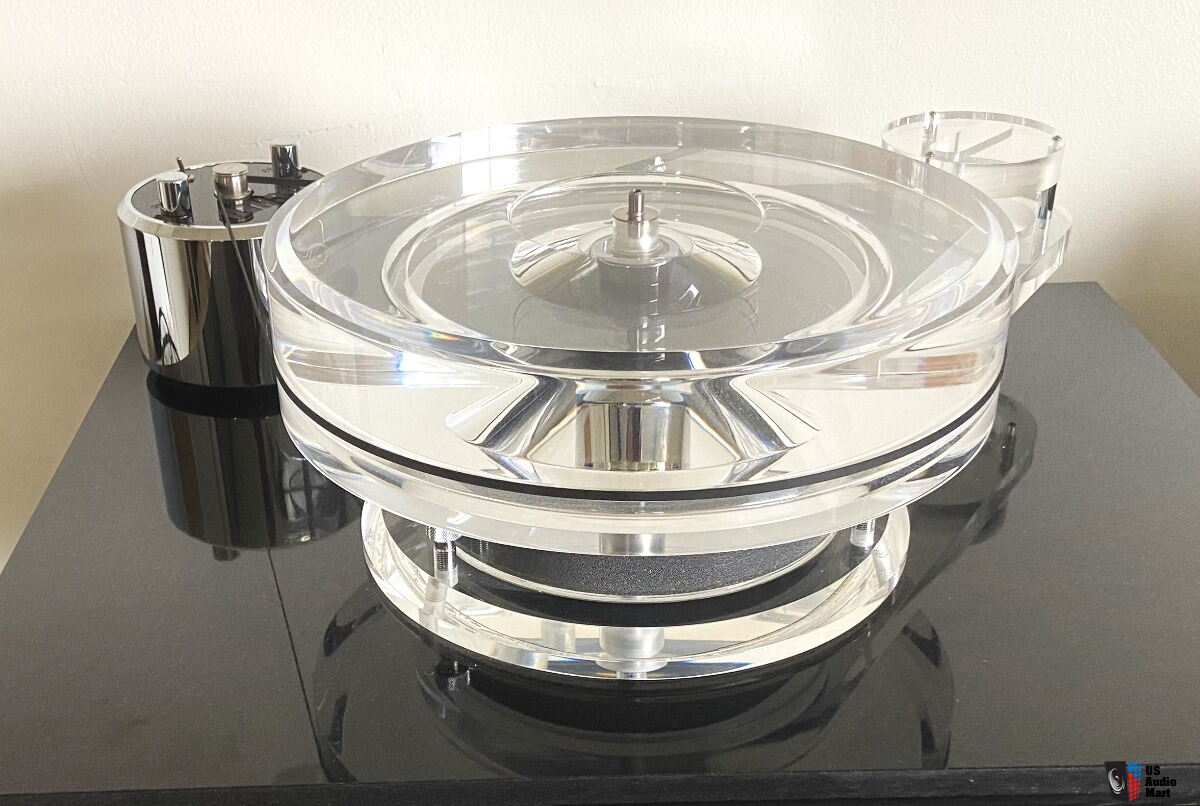 Scheu Premier Mk II, 80mm platter clear polished STUNNING