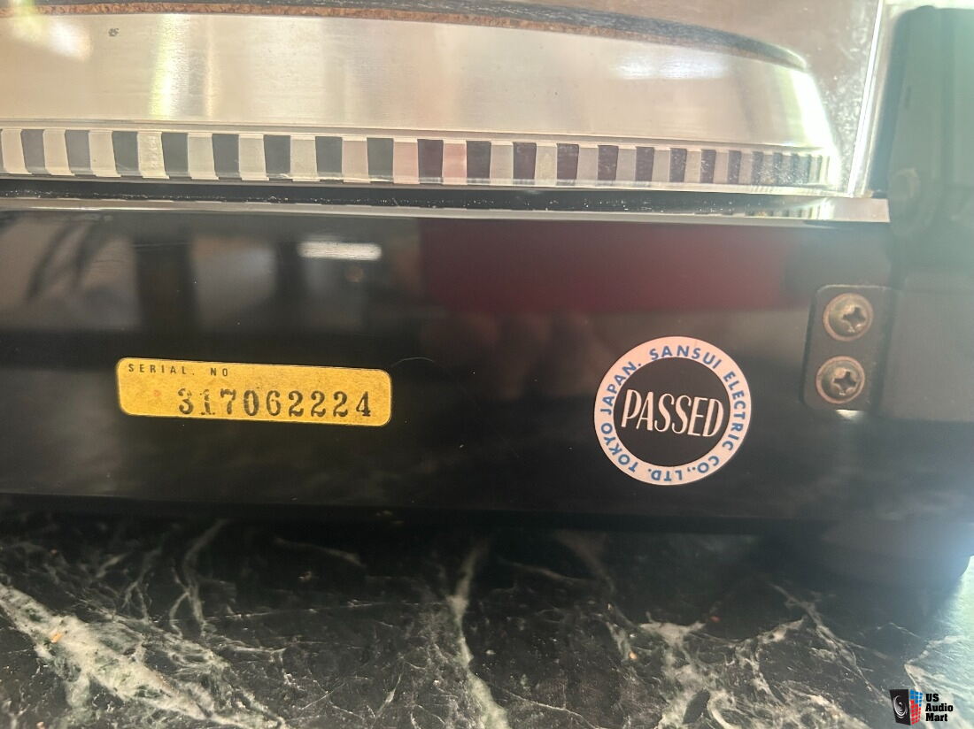 Vintage Sansui Direct Drive SR-838 Quartz Servo Turntable Photo ...
