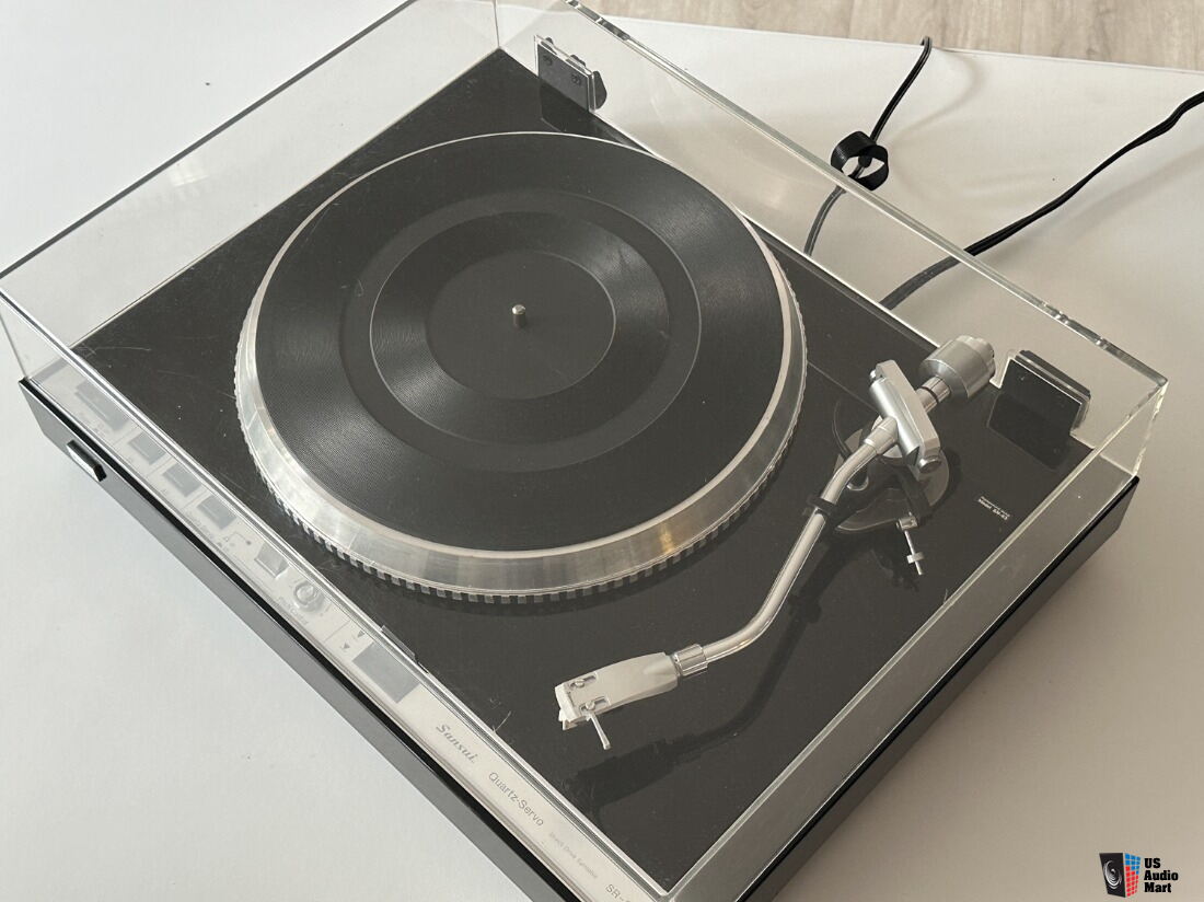 Sansui SR-838 Quartz Servo Direct-Drive Manual Turntable + Pickering ...