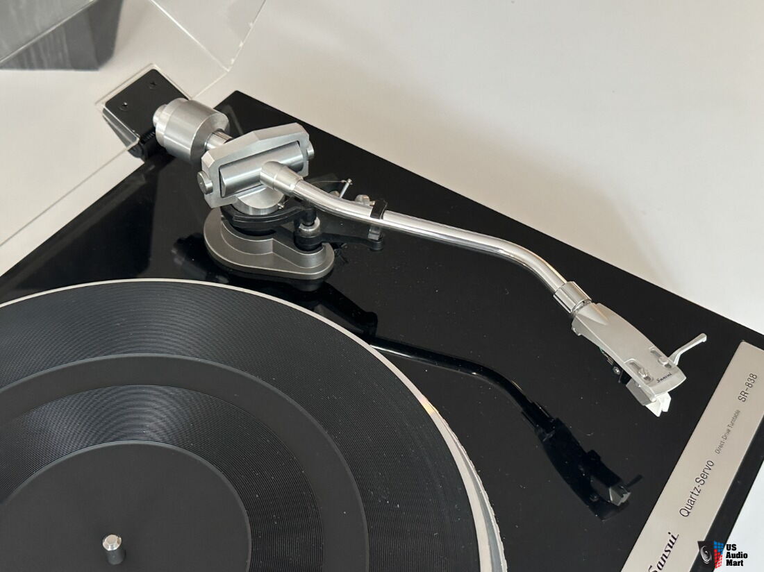 Sansui SR-838 Quartz Servo Direct-Drive Manual Turntable + Pickering ...
