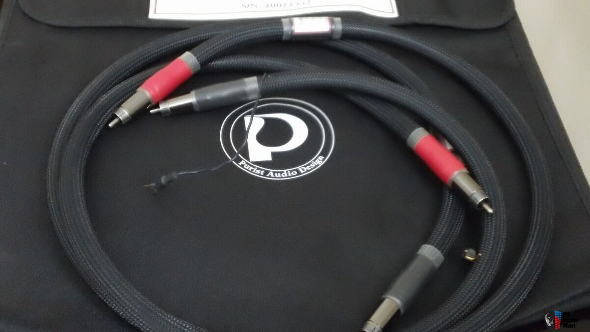 Reduced!! Purist Audio Design vinustas praesto revision phono cable 1 ...