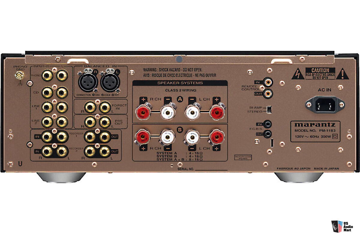 Marantz PM-11S3 Reference Integrated Amplifier Photo #5087952 - Canuck ...