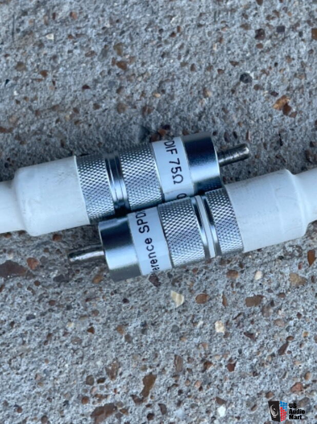 O'Cellia Silver Reference 1M RCA Digital COAX cable EXCELLENT! Photo ...