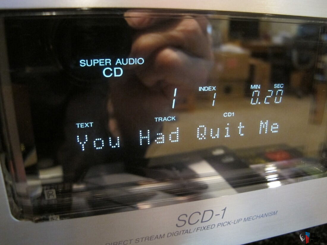 SONY SCD-1 Super Audio CD Player with new laser lens pick up Photo ...