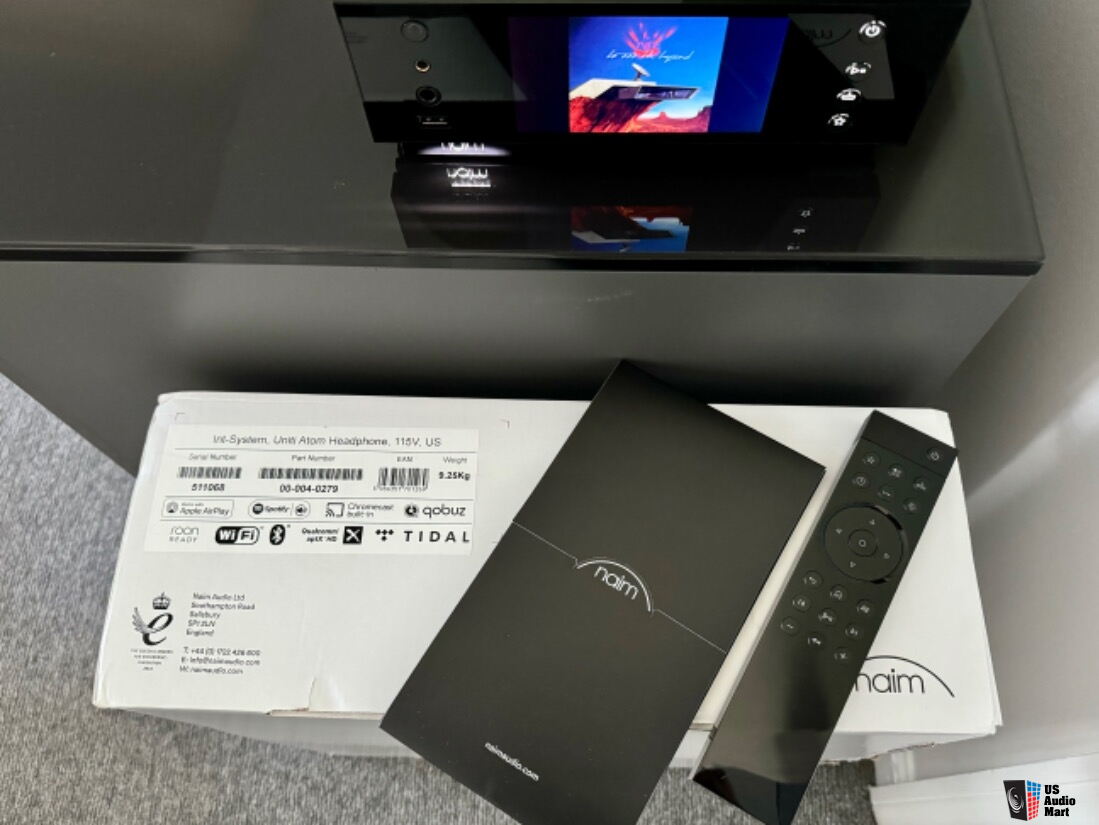 Naim Uniti Atom HE Headphone Edition Amplifier / Streaming Pre Amp ...