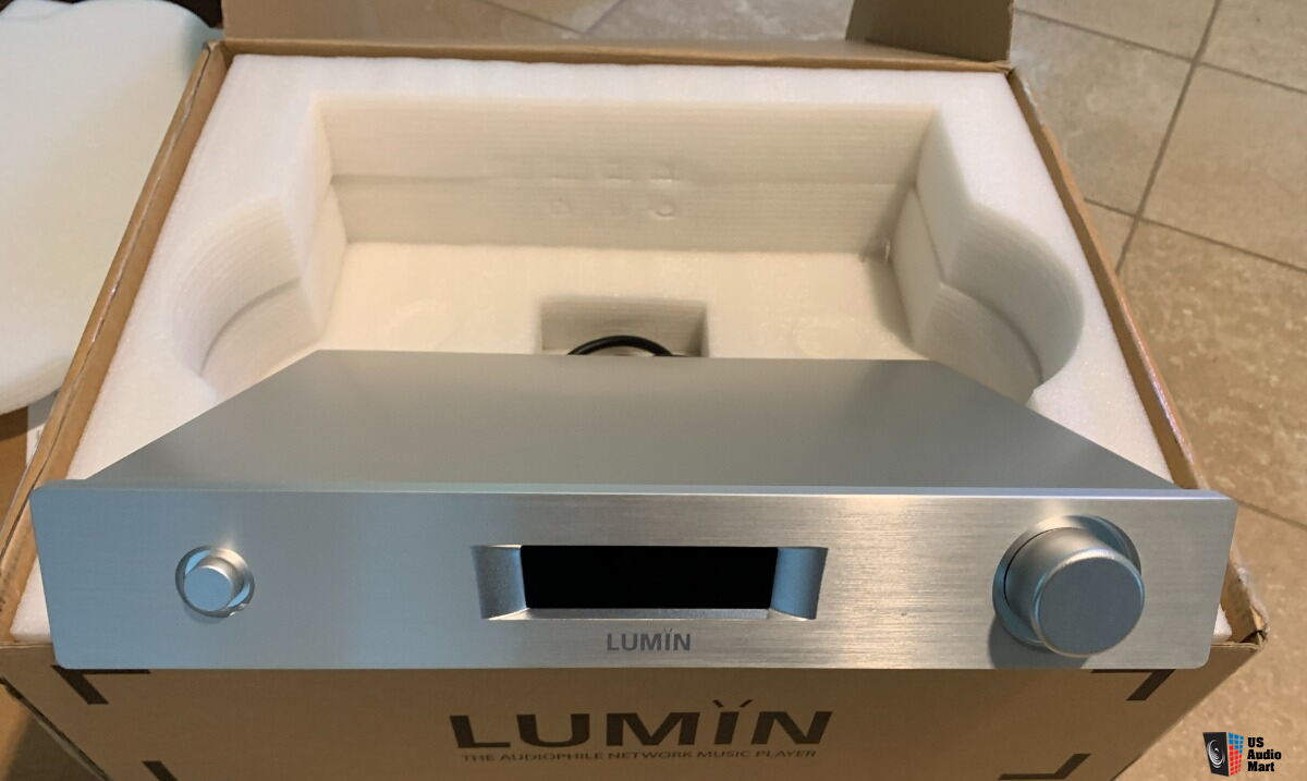 Lumin M1 excellent condition SILVER with power cord and box Photo ...
