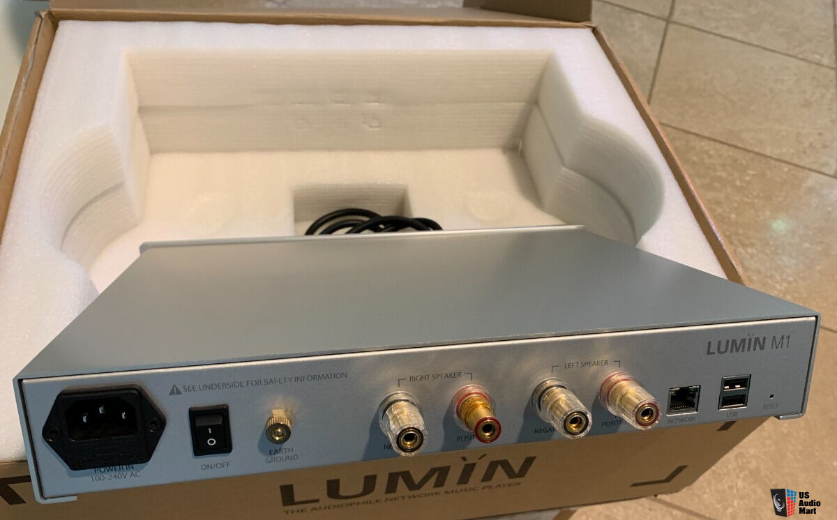 Lumin M1 excellent condition SILVER with power cord and box Photo ...