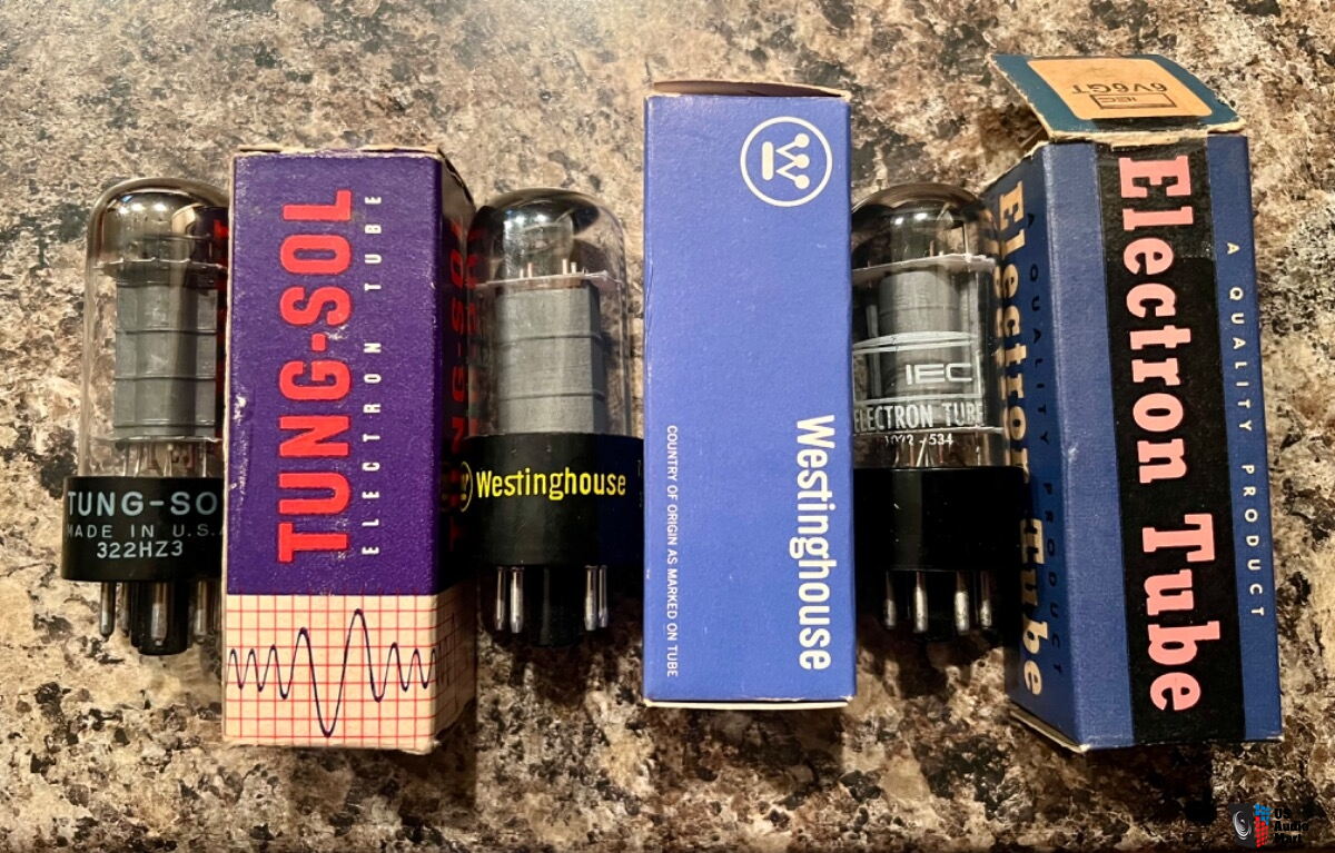 LOT of 13 NOS testing 6V6GT TungSol, Ken Rad, RCA, GE, etc Photo ...
