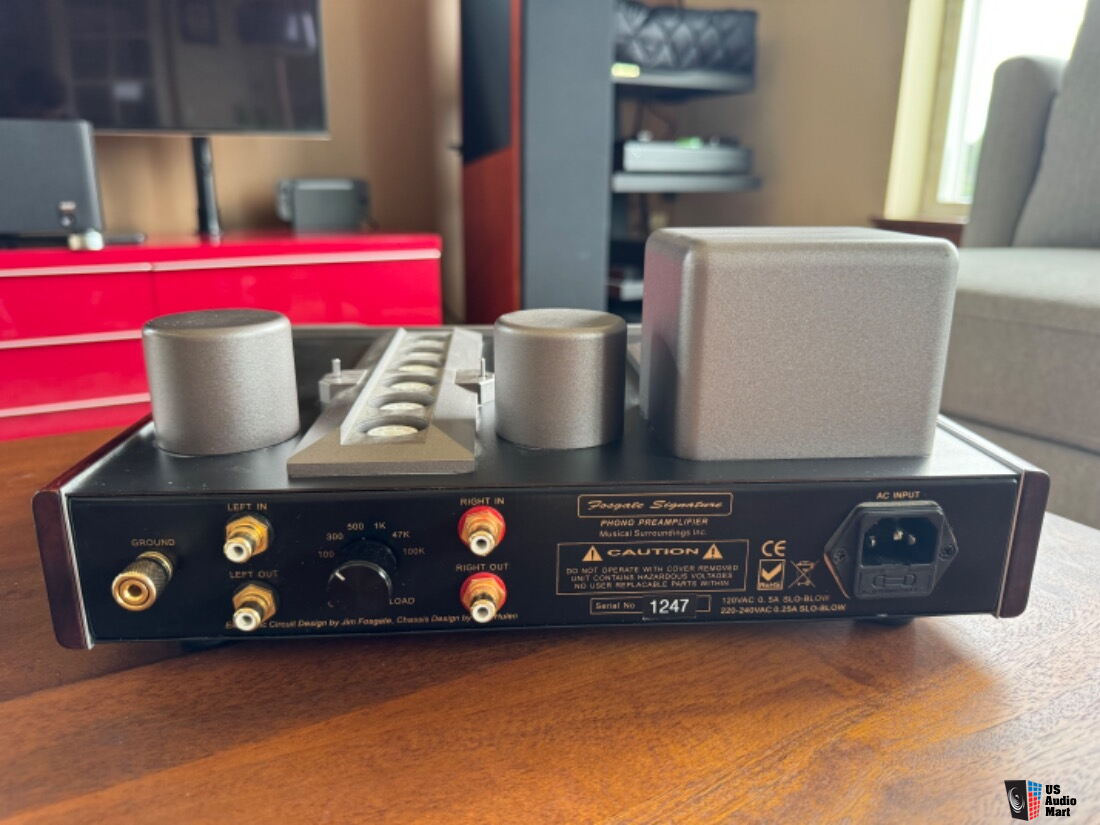 Fosgate Signature Phono Preamp V1 with Additional Tubes