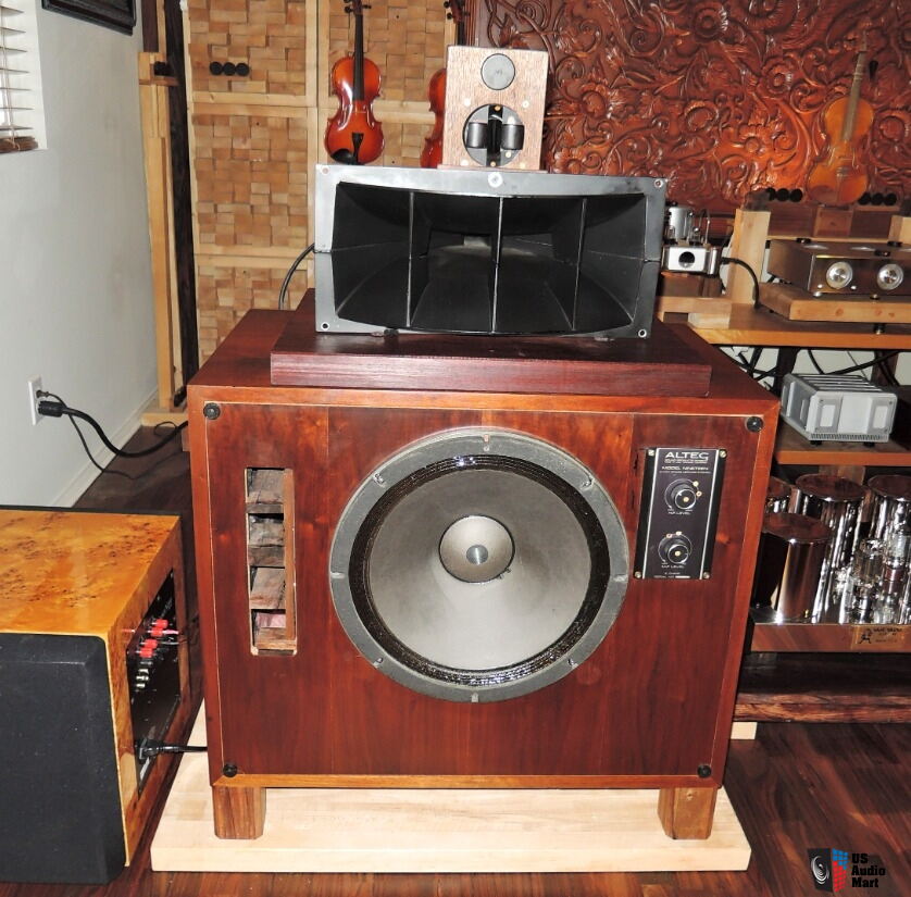 Altec Lansing Model 19S horn speakers + JBL 2405 tweeters