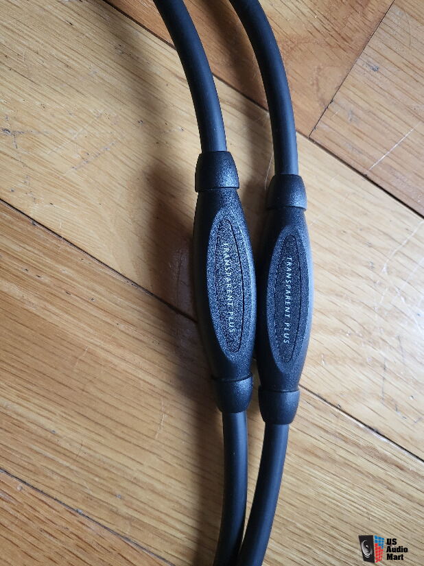 Transparent Audio Plus Interconnects- 1.0M Photo #5096457 - US Audio Mart