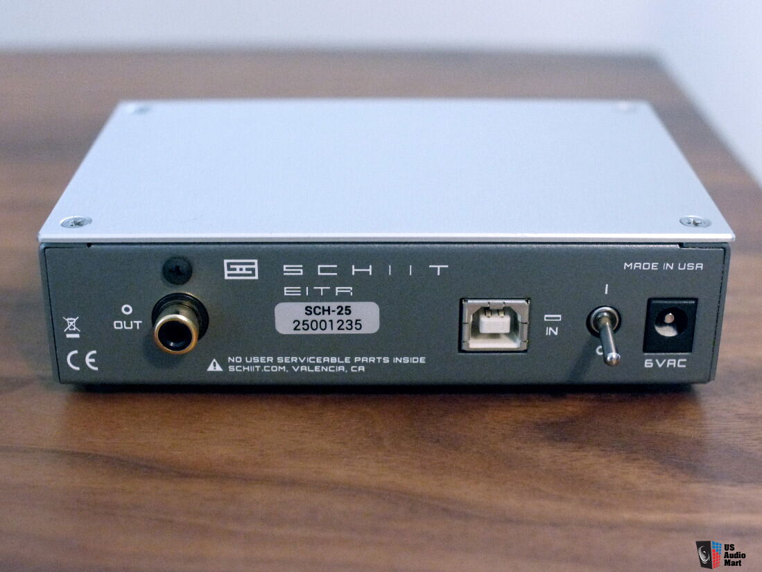 Sunvalley Audio Model 2 Tube D/A Converter with Schiit Eitr USB to S ...