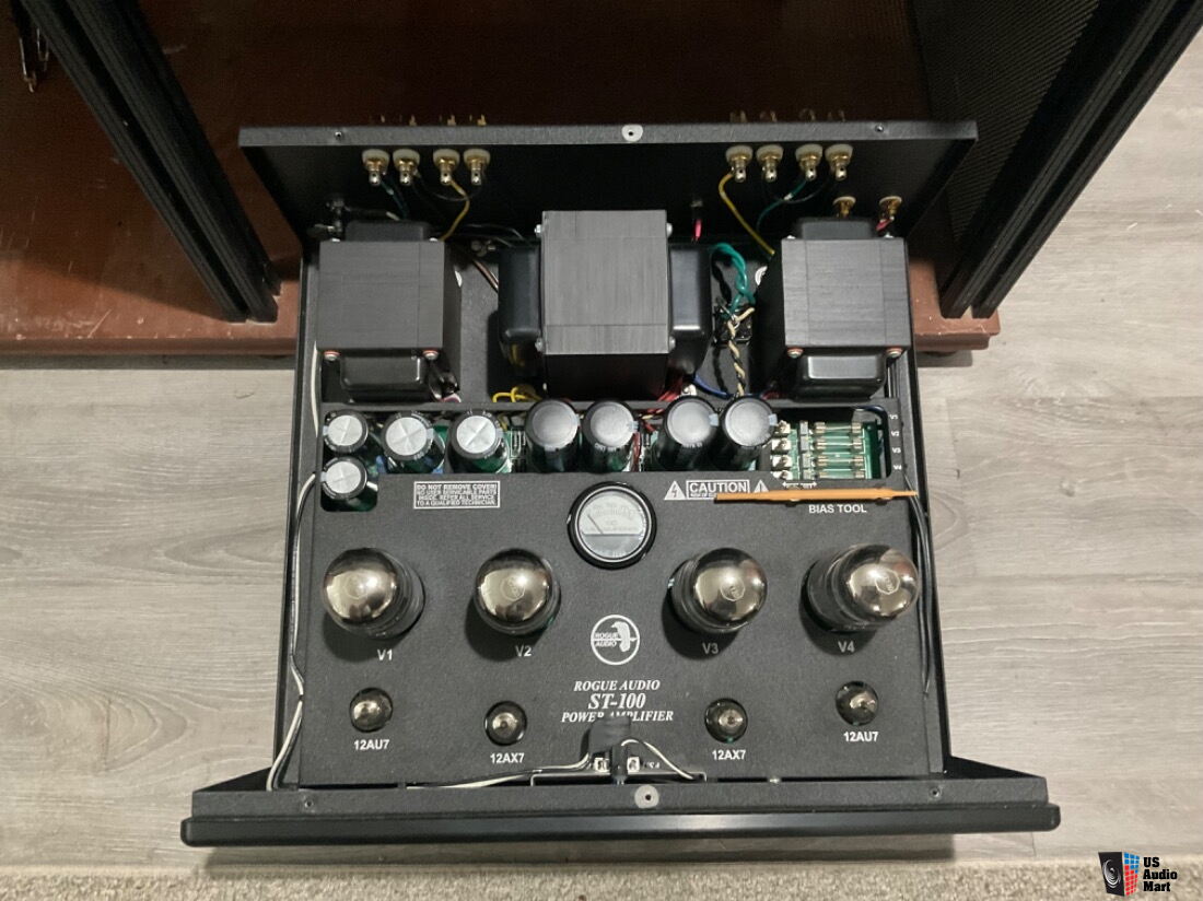 Rogue Audio Stereo 100 tube amplifier pics added! Photo #5102328 - US ...