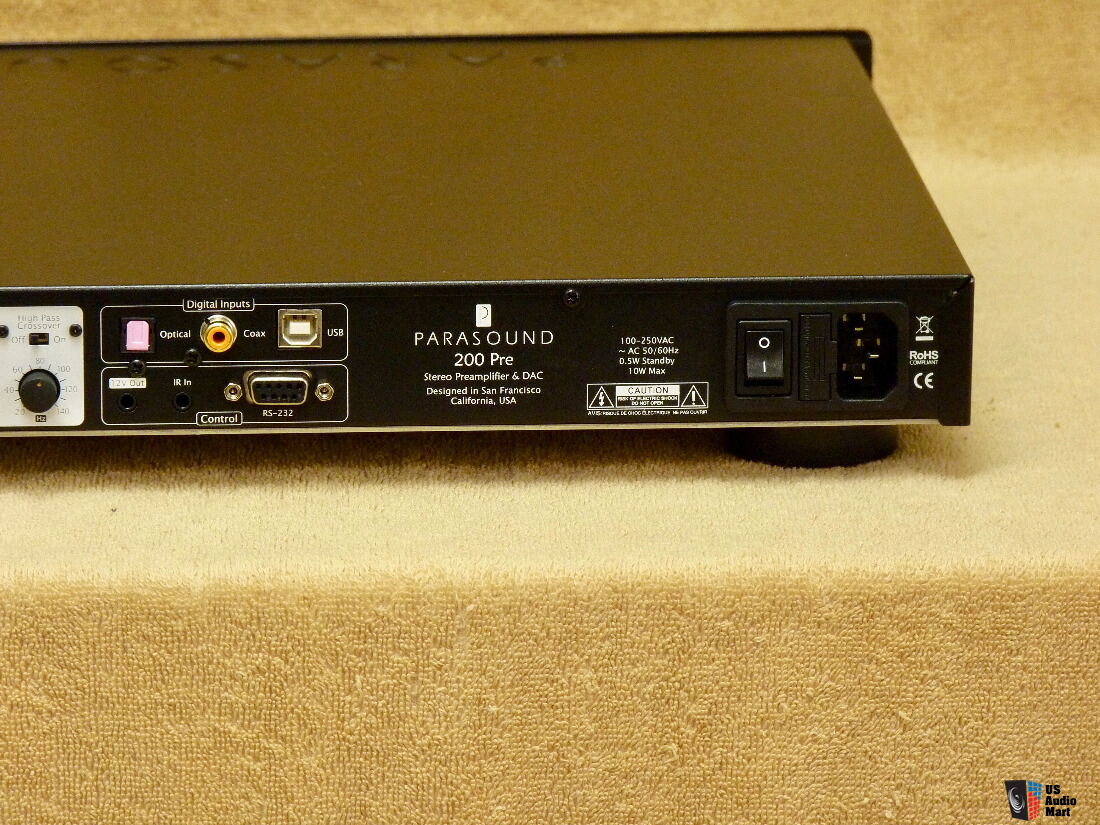 Parasound NewClassic 200 Preamp/Dac, Mint Condition Photo #5103138 - US ...