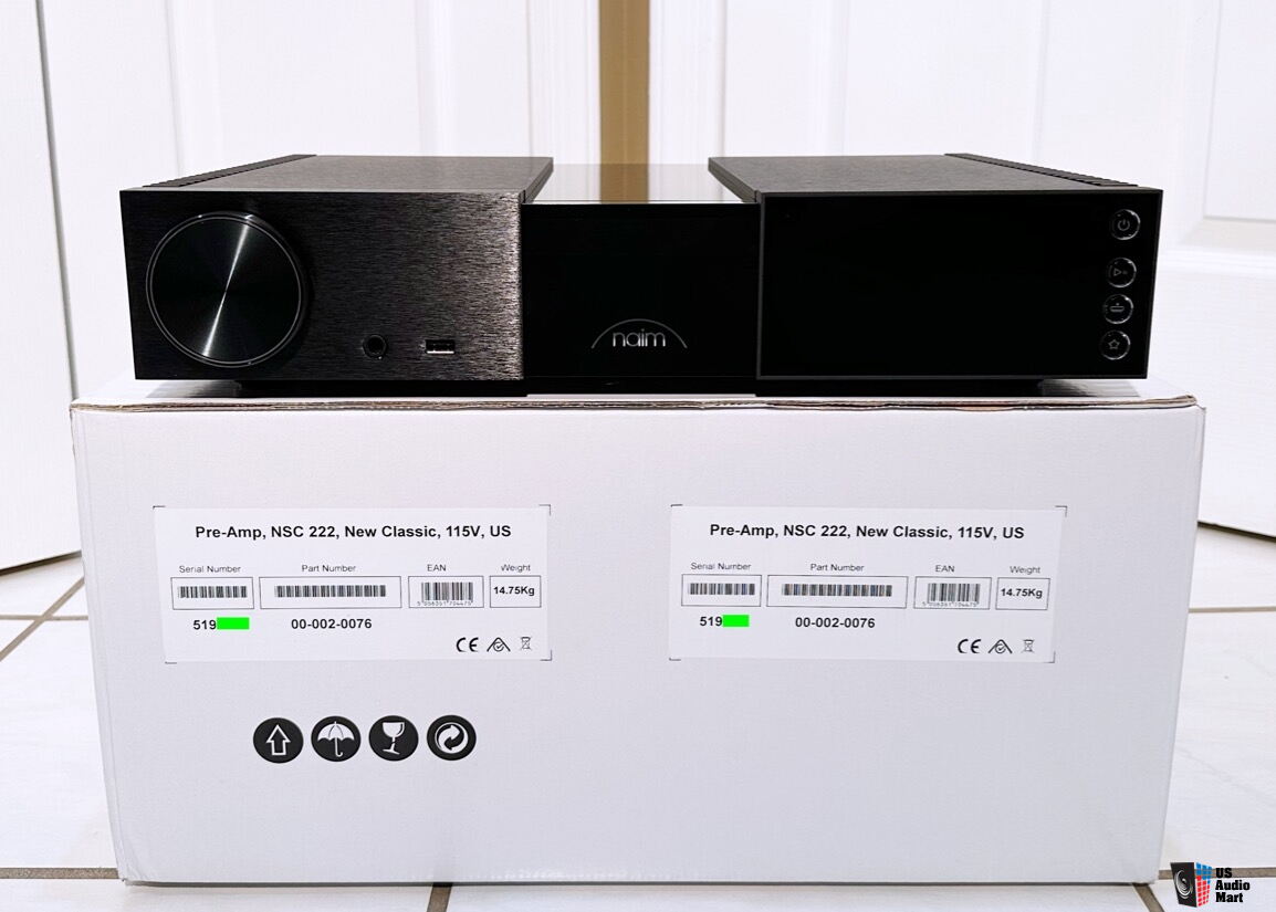 Naim New Classic NSC 222 Streaming Preamplifier (Preamp Streamer ...