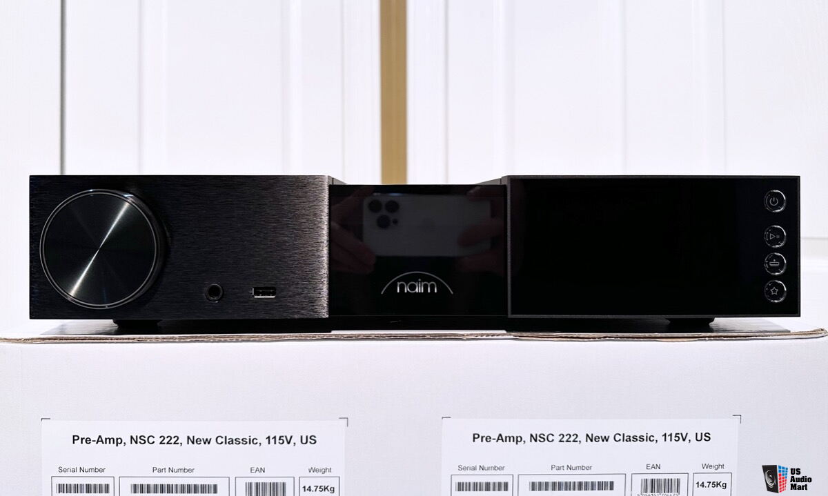 Naim New Classic NSC 222 Streaming Preamplifier (Preamp Streamer ...