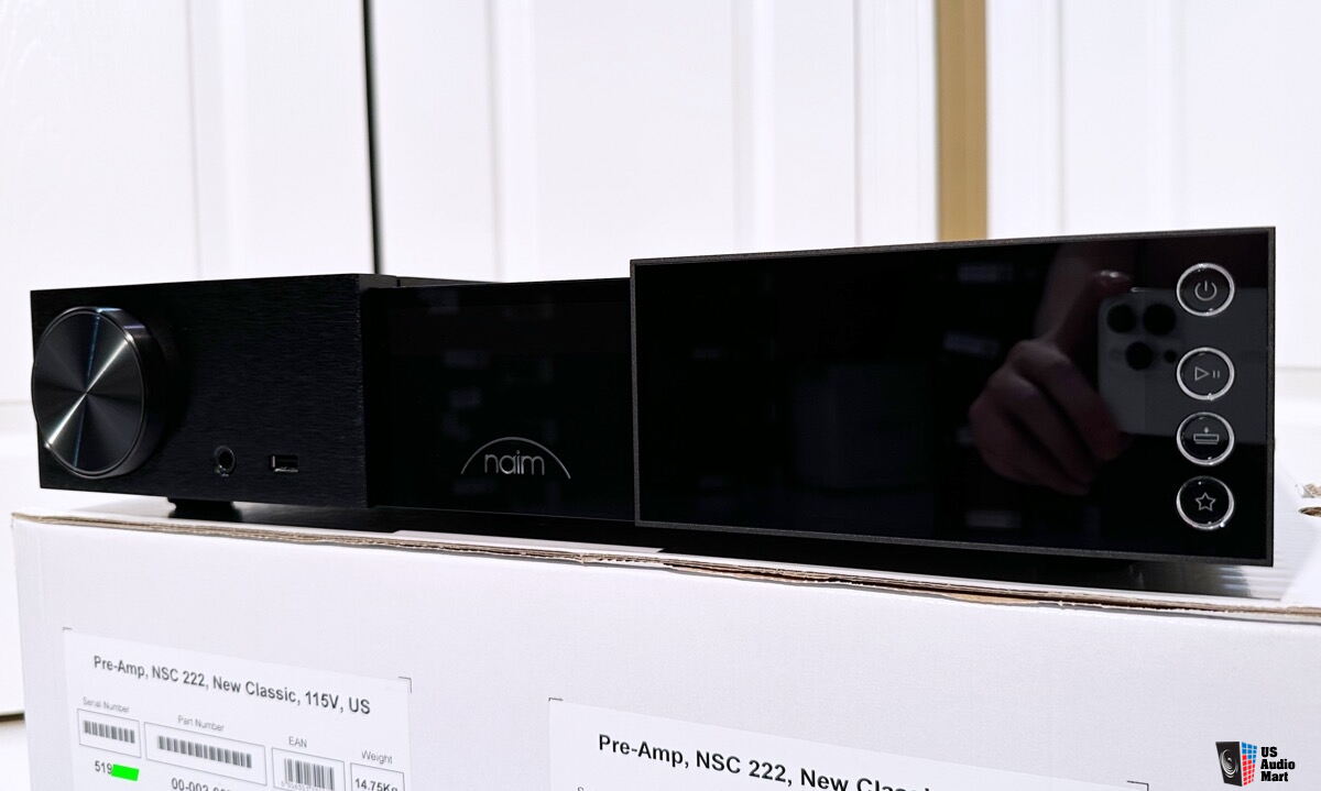 Naim New Classic NSC 222 Streaming Preamplifier (Preamp Streamer ...