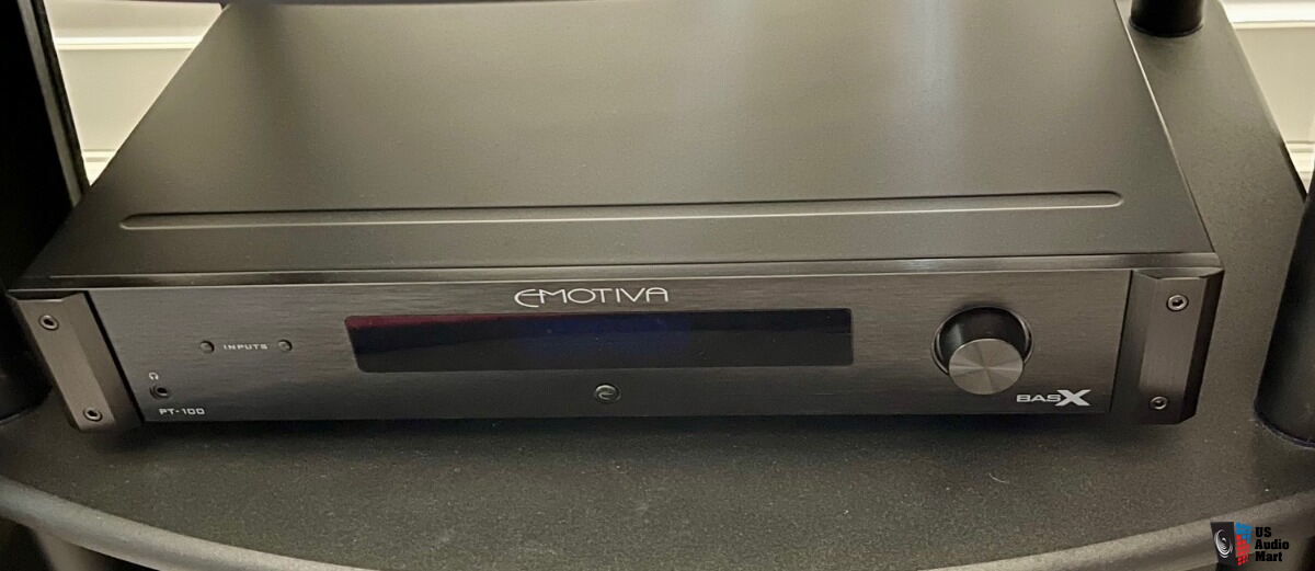 Emotiva BasX PT-100 Stereo Preamplifier/DAC/Tune