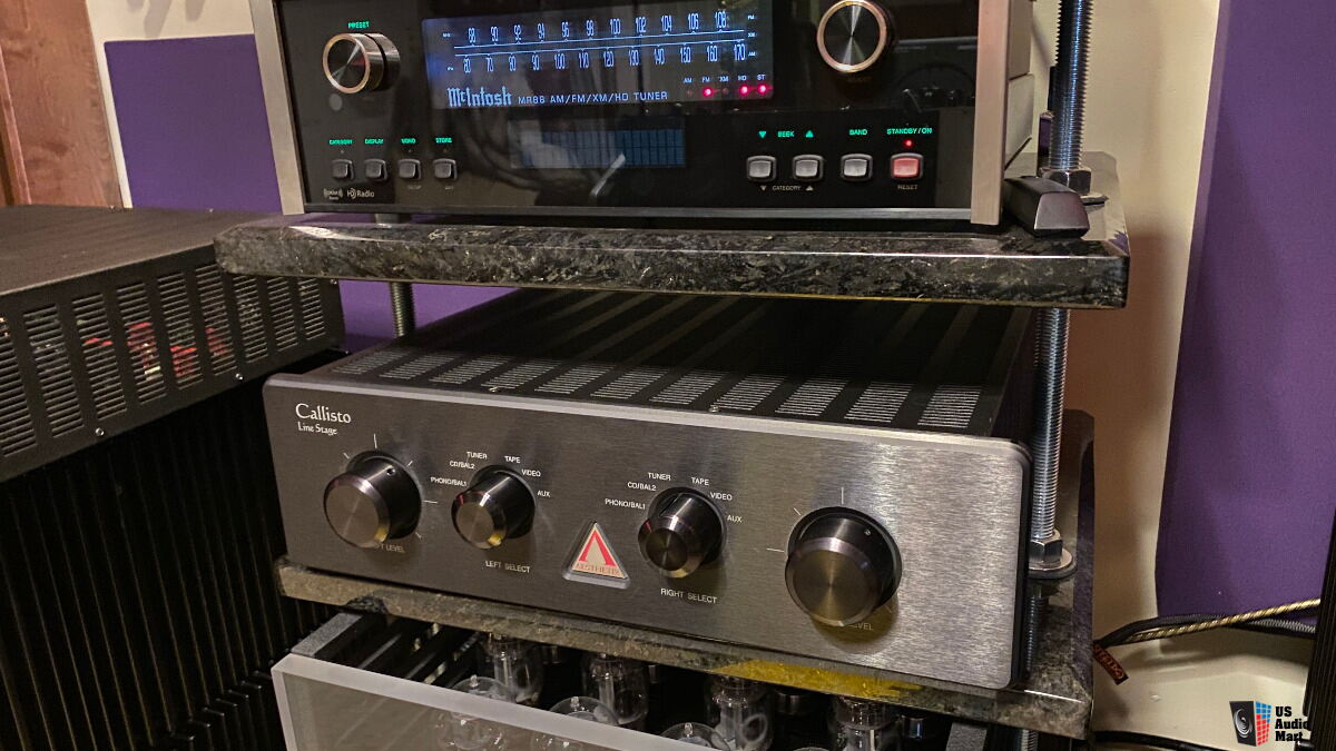 Aesthetix Callisto Signature Edition with Dual Power Supplies and ...