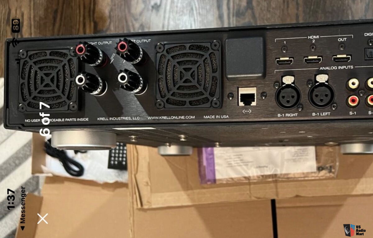 Krell Digital Vanguard Integrated Amplifier Photo #5109144 - UK Audio Mart