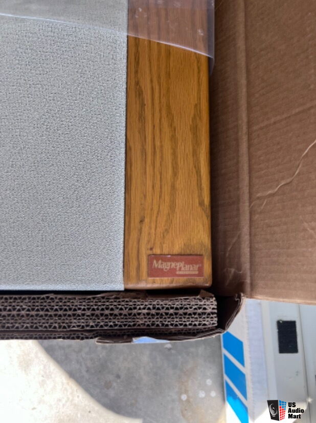 Magneplanar Magnepan MG20 Planar Speakers Light Oak w/ XO-20 X-overs ...