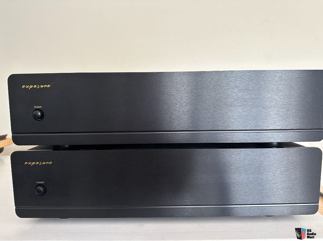 Exposure 3010S2 Monoblocks Power amplifier US Voltage Rare Find Photo ...