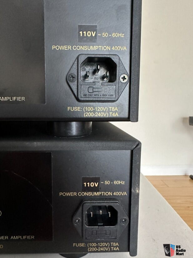 Exposure 3010S2 Monoblocks Power amplifier US Voltage Rare Find