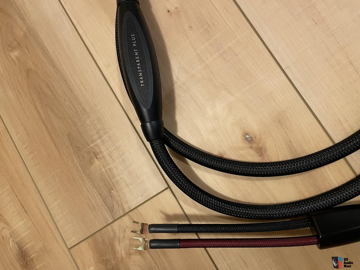 Transparent Gen 5 Speaker Cables For Sale