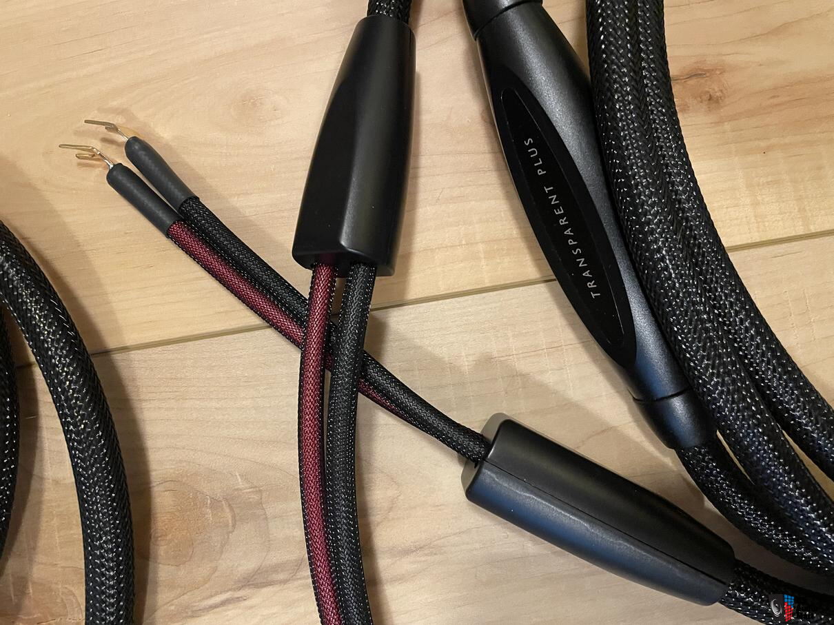 Transparent Gen 5 Speaker Cables For Sale