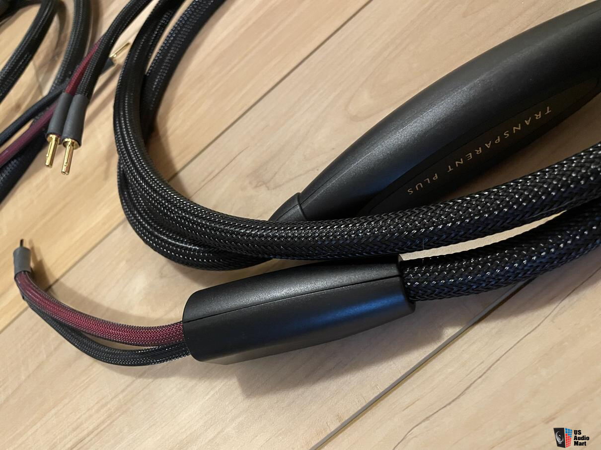 Transparent Gen 5 Speaker Cables For Sale