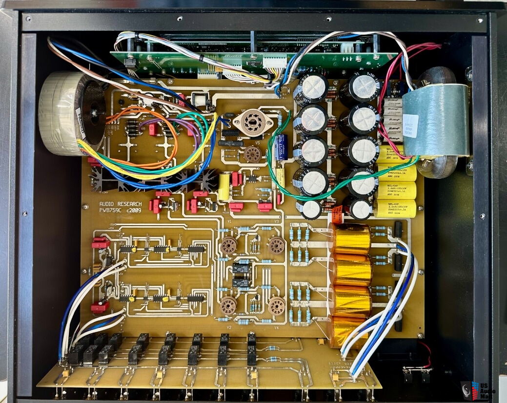 Audio Research Reference 5 Preamplifier Rare Black Finish Photo ...