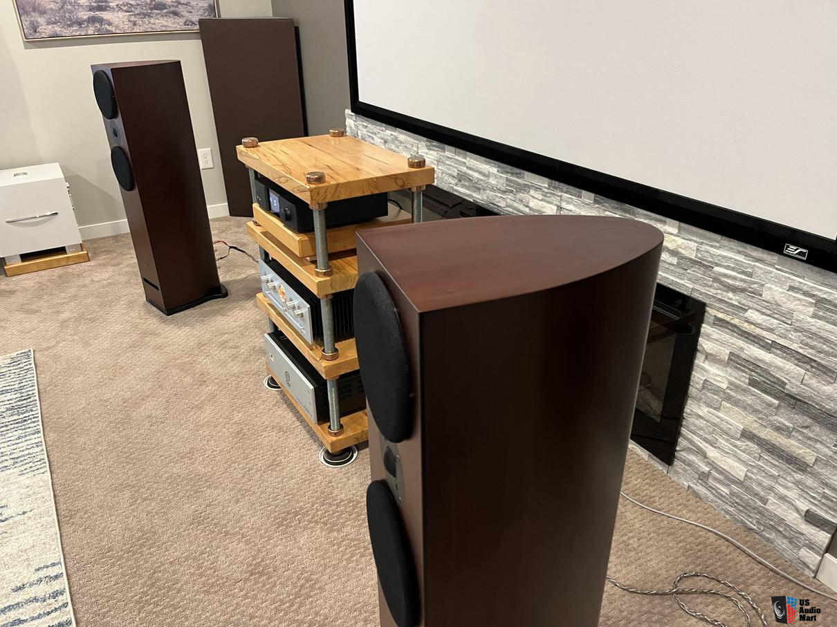 Usher Audio N-6361 floor standing speakers - D'Appolito MTM ...
