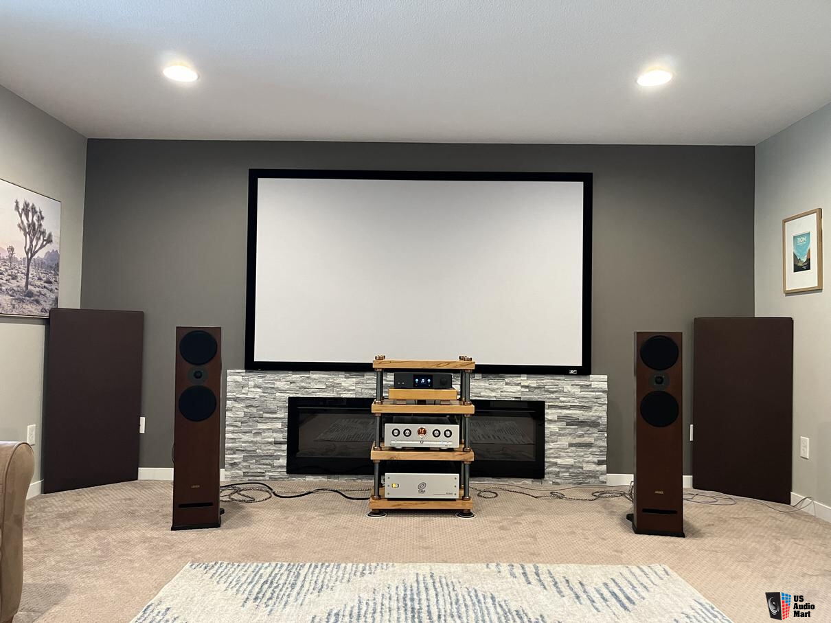 Usher Audio N-6361 floor standing speakers - D'Appolito MTM ...