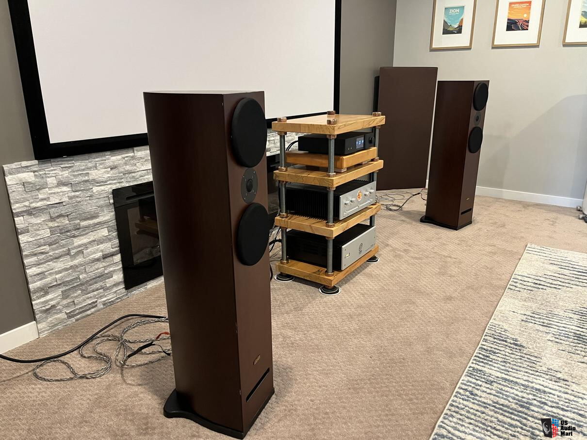 Usher Audio N-6361 floor standing speakers - D'Appolito MTM ...