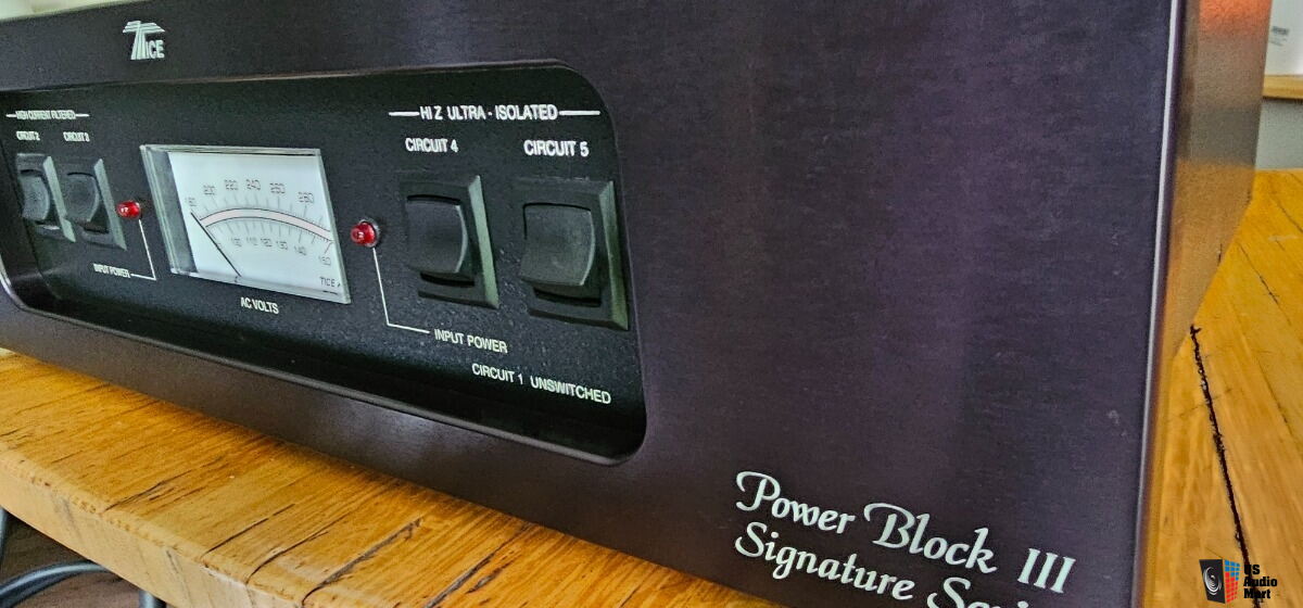 Tice Power Block III Signature Series Photo #5112943 - US Audio Mart