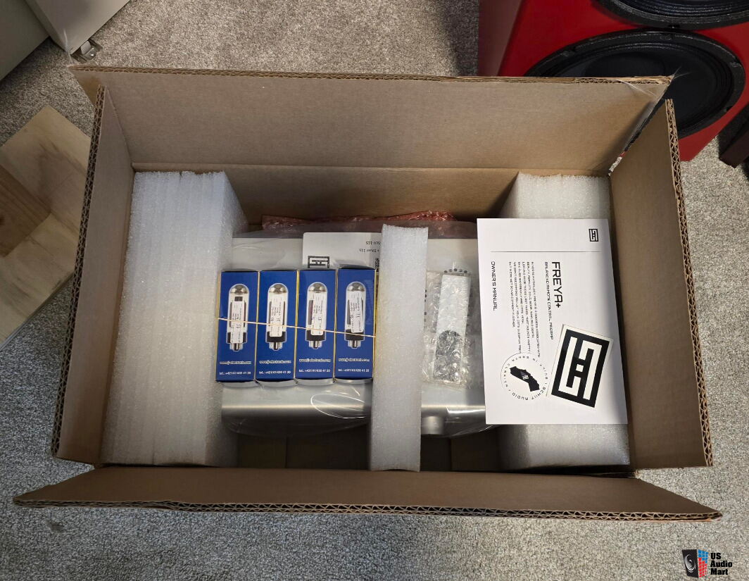 2024 Schiit Freya+ with set of matched JJ 6SN7 tubes