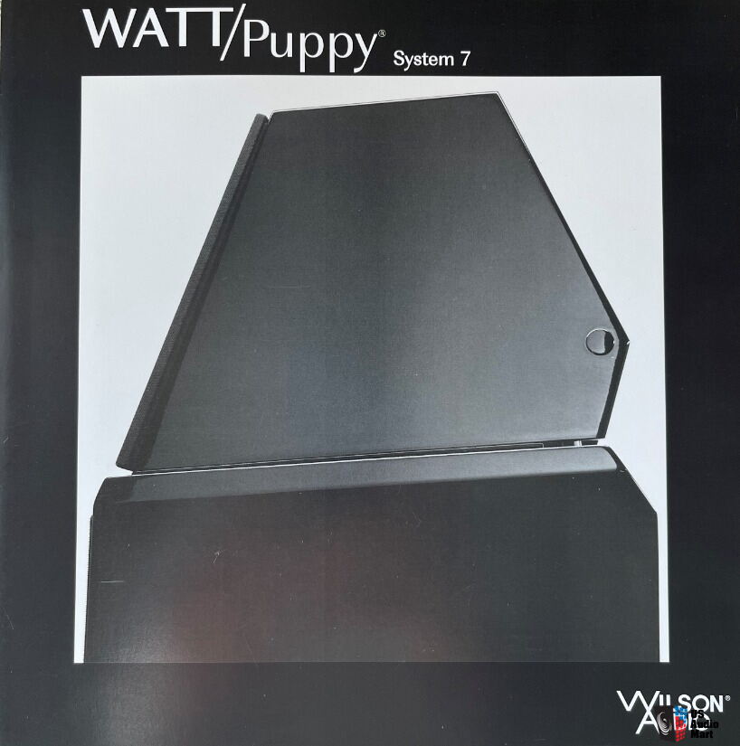 Wilson Audio WATT/Puppy 7 Photo #4227925 - Canuck Audio Mart