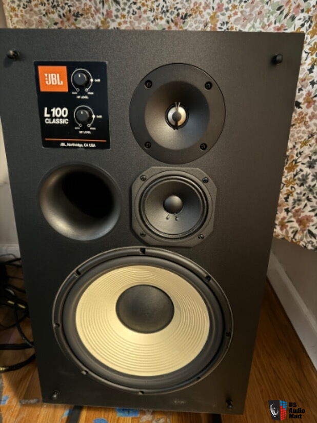 JBL L100 Classic with JBL JS-120 stands