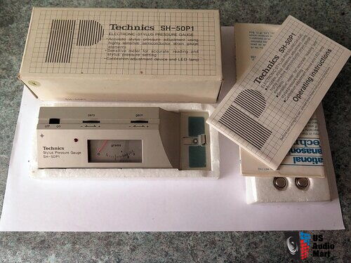 Rare Technics SH-50P1 Stylus Pressure Gauge in Mint Condition Photo ...