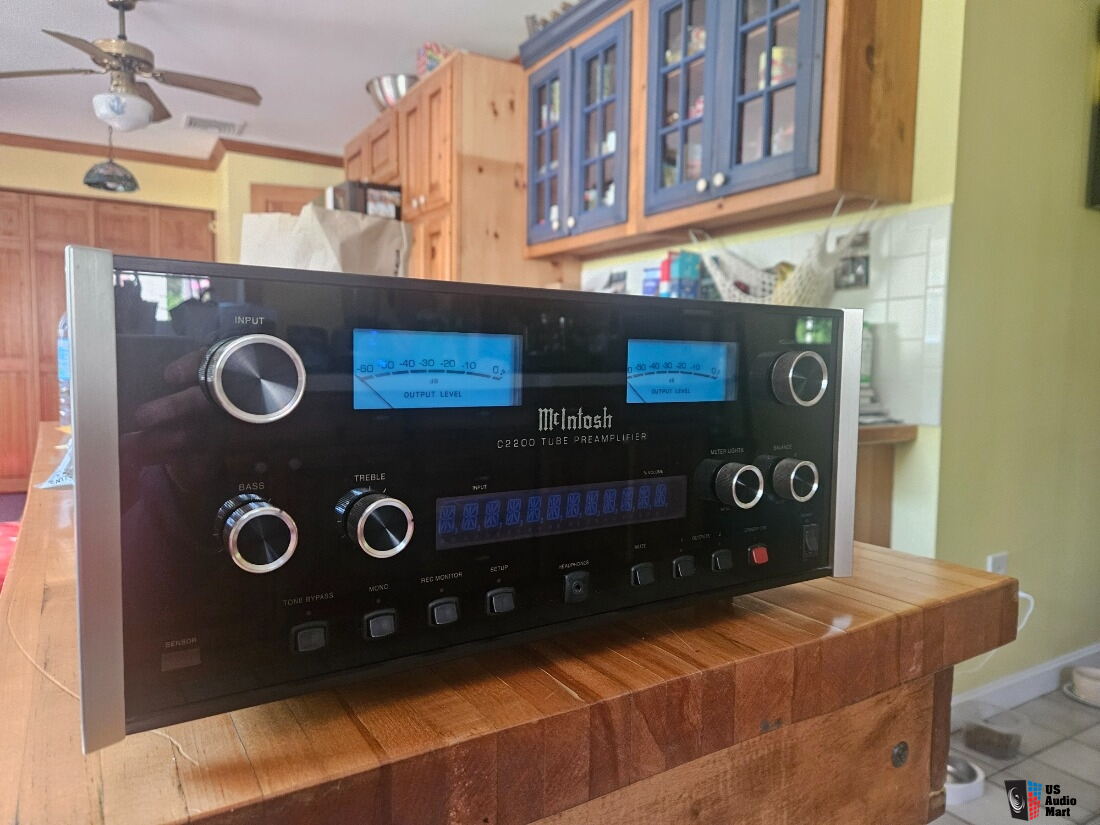McIntosh C2200 Tube Preamplifier Remote Control w Original Double Box ...
