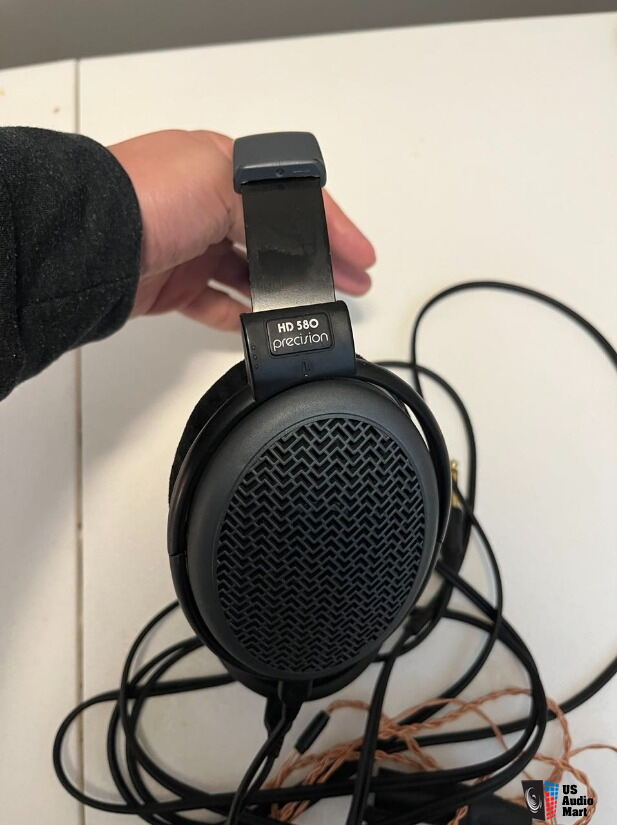Sennheiser HD 580 Vintage Headphone with 4-Pin XLR Balanced Cable Photo ...