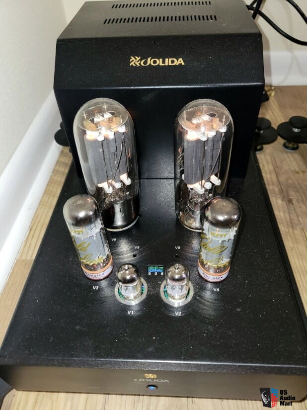 Jolida Audio Fusion 3000 211 Monoblock Tube Power Amplifiers (200W ...