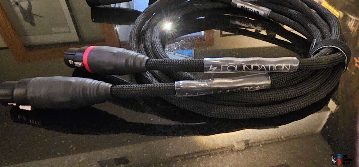 Synergistic Foundation Balanced Cables 1.5 meter pair Photo #5125400 ...