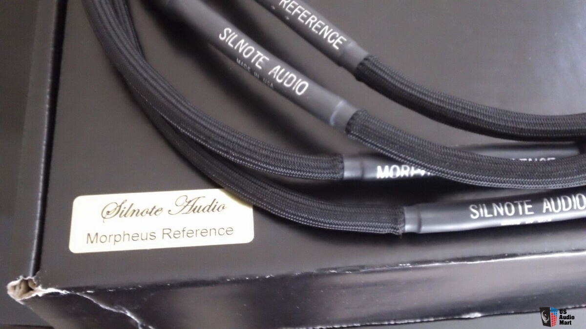 Reduced!! Silnote Audio Morpheus Reference Interconnect RCA Cable 3'4 ...