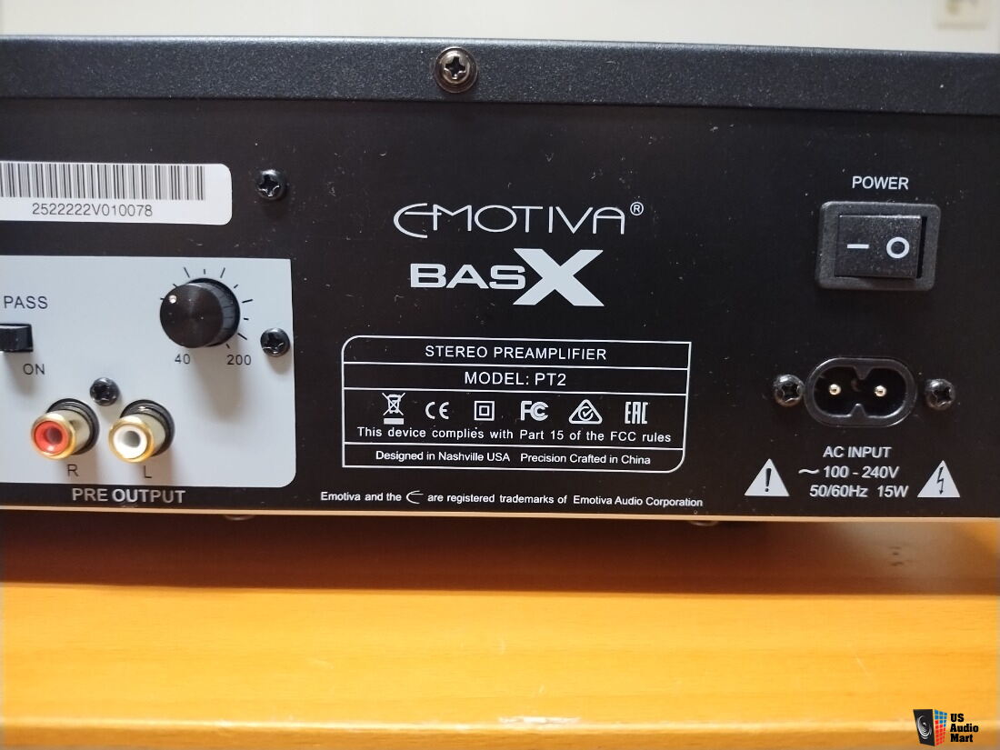 Emotiva BasX PT2 preamplifier Photo #5127558 - US Audio Mart