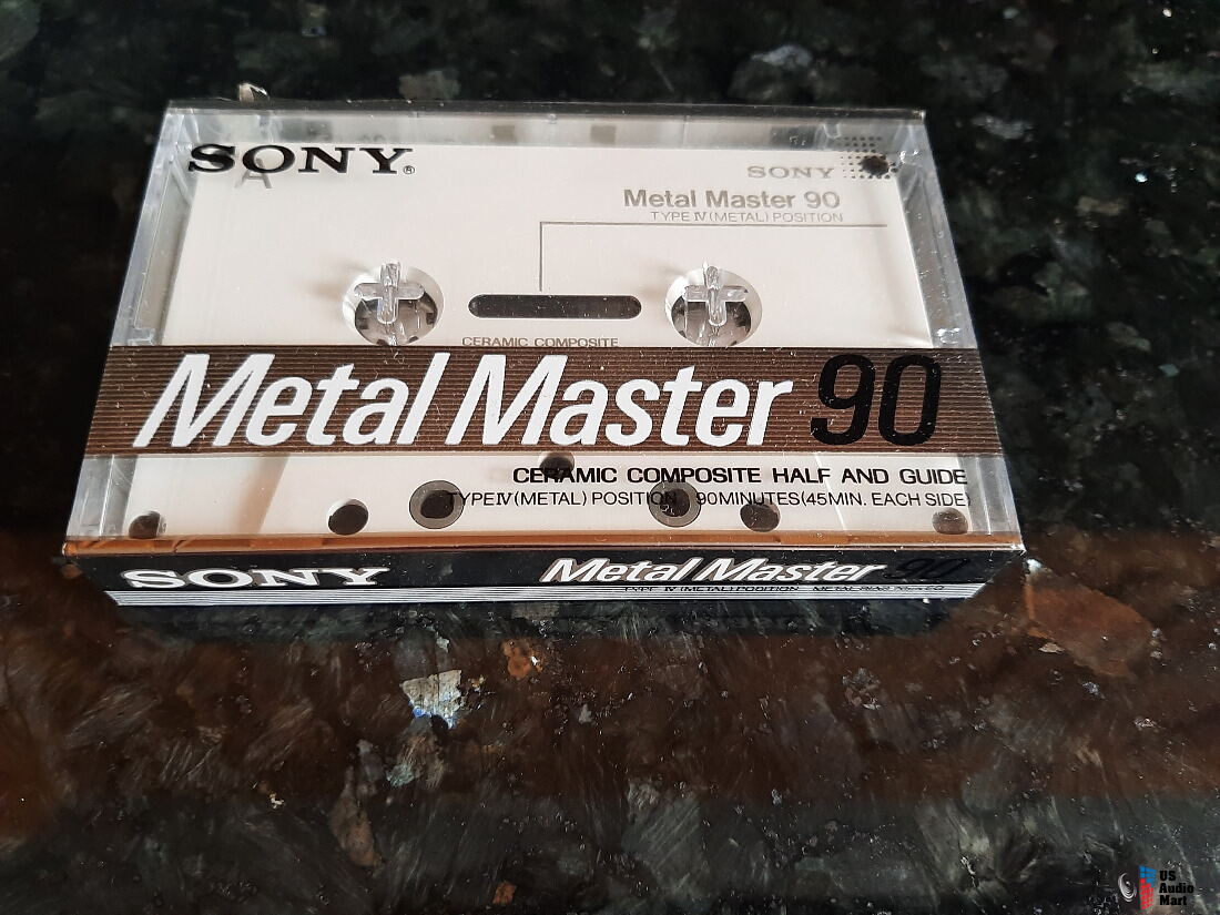 Sony Metal Master Type IV 90 Cassettes - Box of 5 Photo #5127669 - US ...