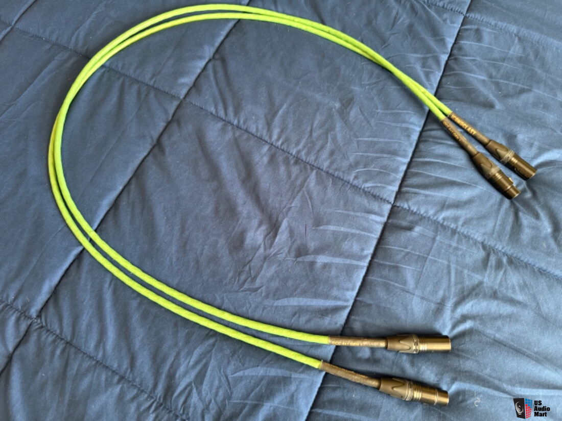 ICONOCLAST OCC 4x1 GEN 1 XLR OR AES 110 ohm interconnect pair 5 feet ...