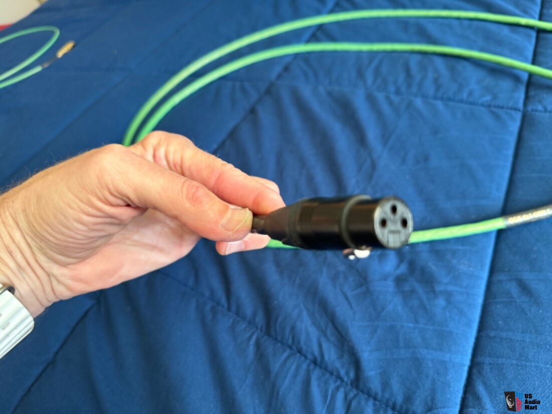 ICONOCLAST OCC 4x1 GEN 1 XLR OR AES 110 ohm interconnect pair 5 feet ...