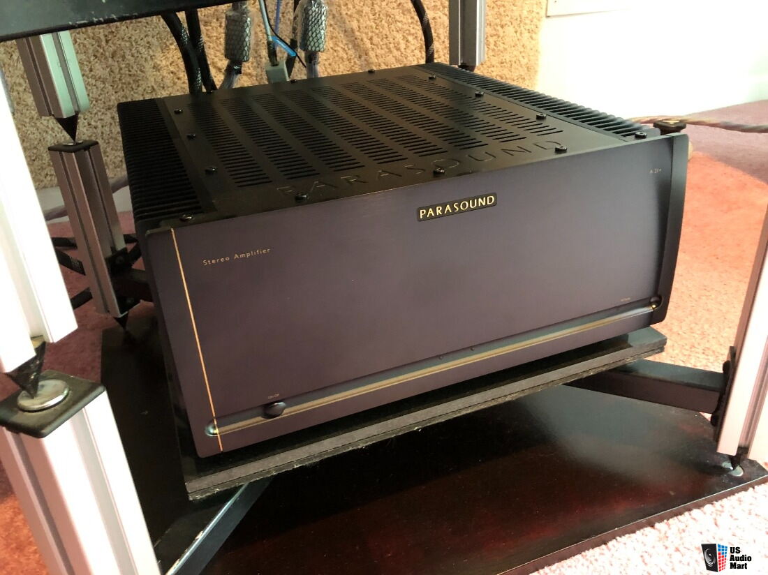 Parasound A 21+ Power amplifier-black For Sale - US Audio Mart